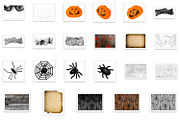 Halloween scene creator clipart object