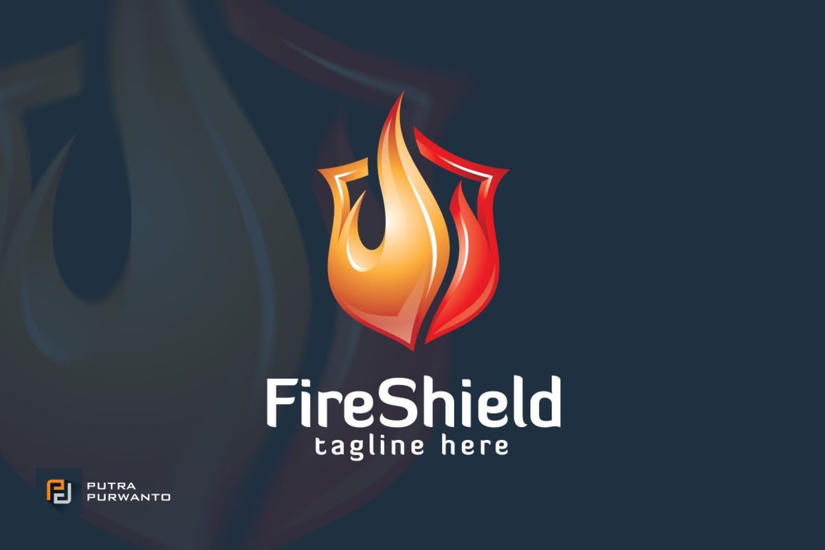 Fire Shield - Logo Template, a Branding & Logo Template by putra_purwanto