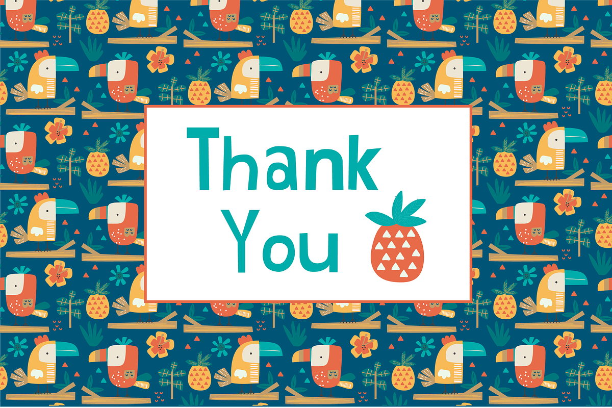 Tropicana paper set, a Pattern Graphic by Poppymoondesign