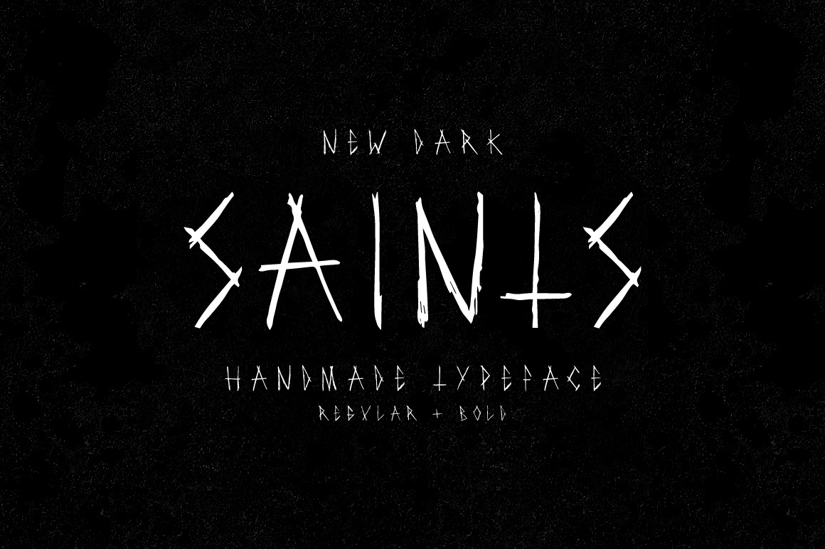 Saints Typeface, a Font by Noe Araujo