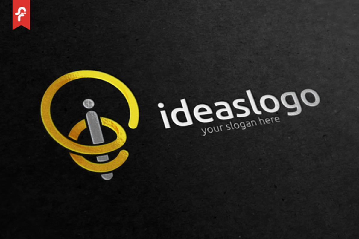 Ideas Logo, a Branding & Logo Template by ft.studio