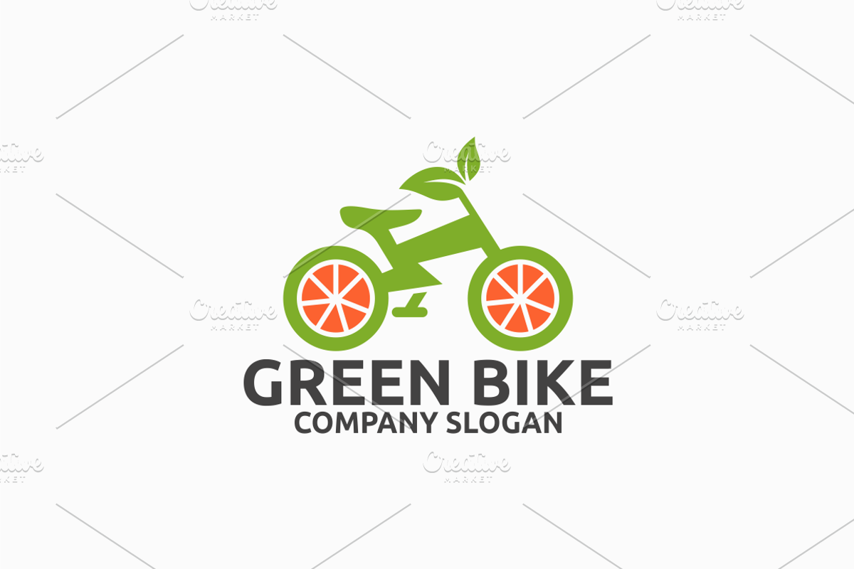 Green Bike, a Branding & Logo Template by Brandlogo