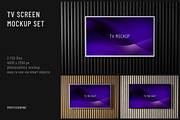 TV Screen Mockup, a Device Mockup by professorinc