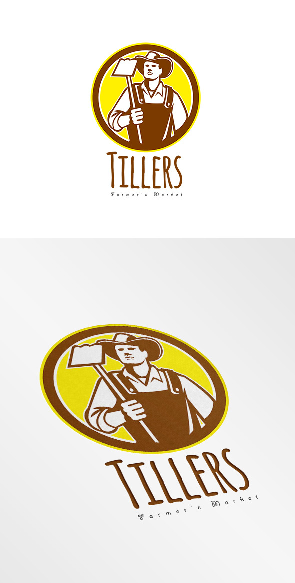 Tillers Farmers Market Logo, a Branding & Logo Template by patrimonio