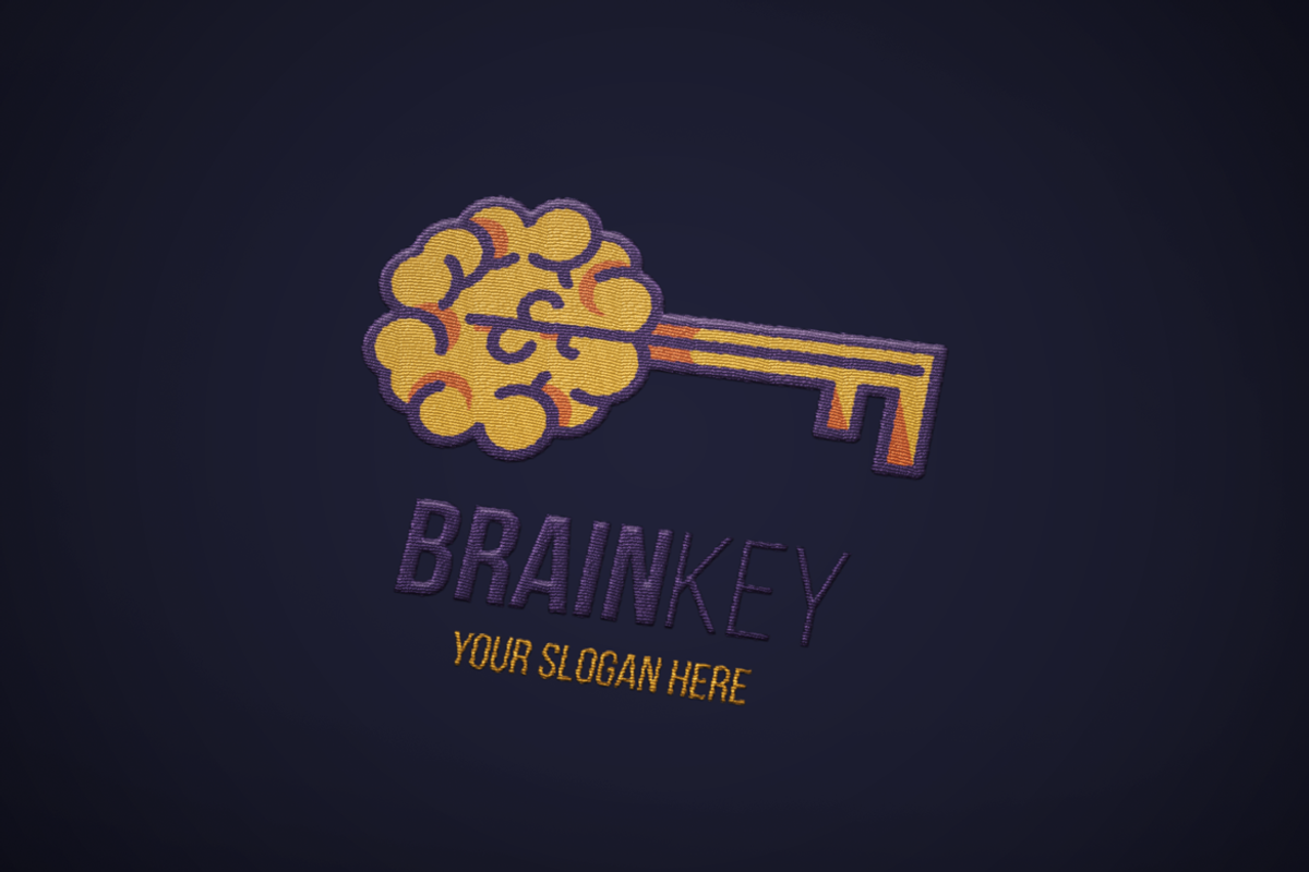 Creative Brain Key Logo Template, a Branding & Logo Template by barsrsind