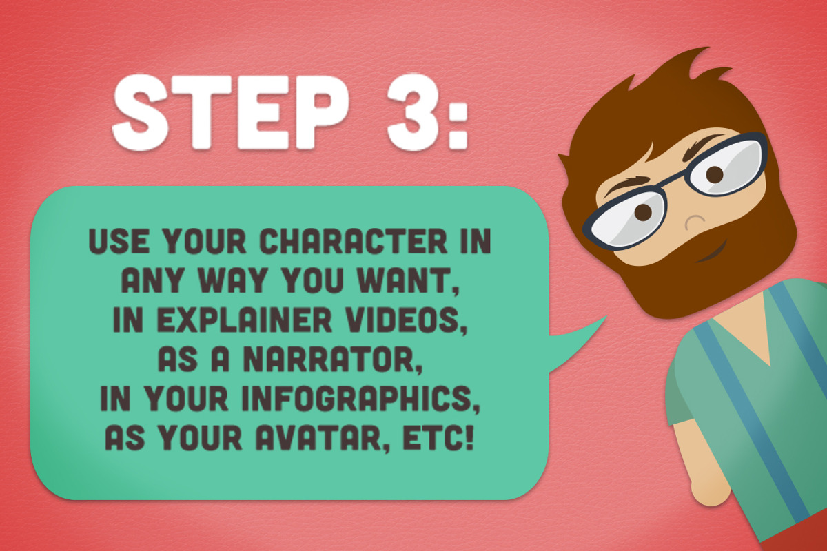 Vector Character Creator, a Person Illustration by plaxtico