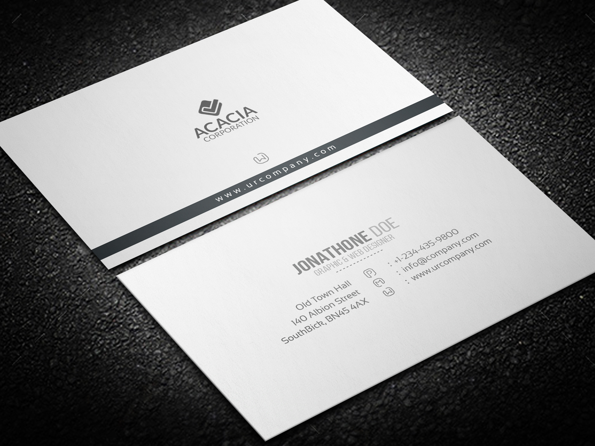 Dot Business Card, a Business Card Template by DesignGhar