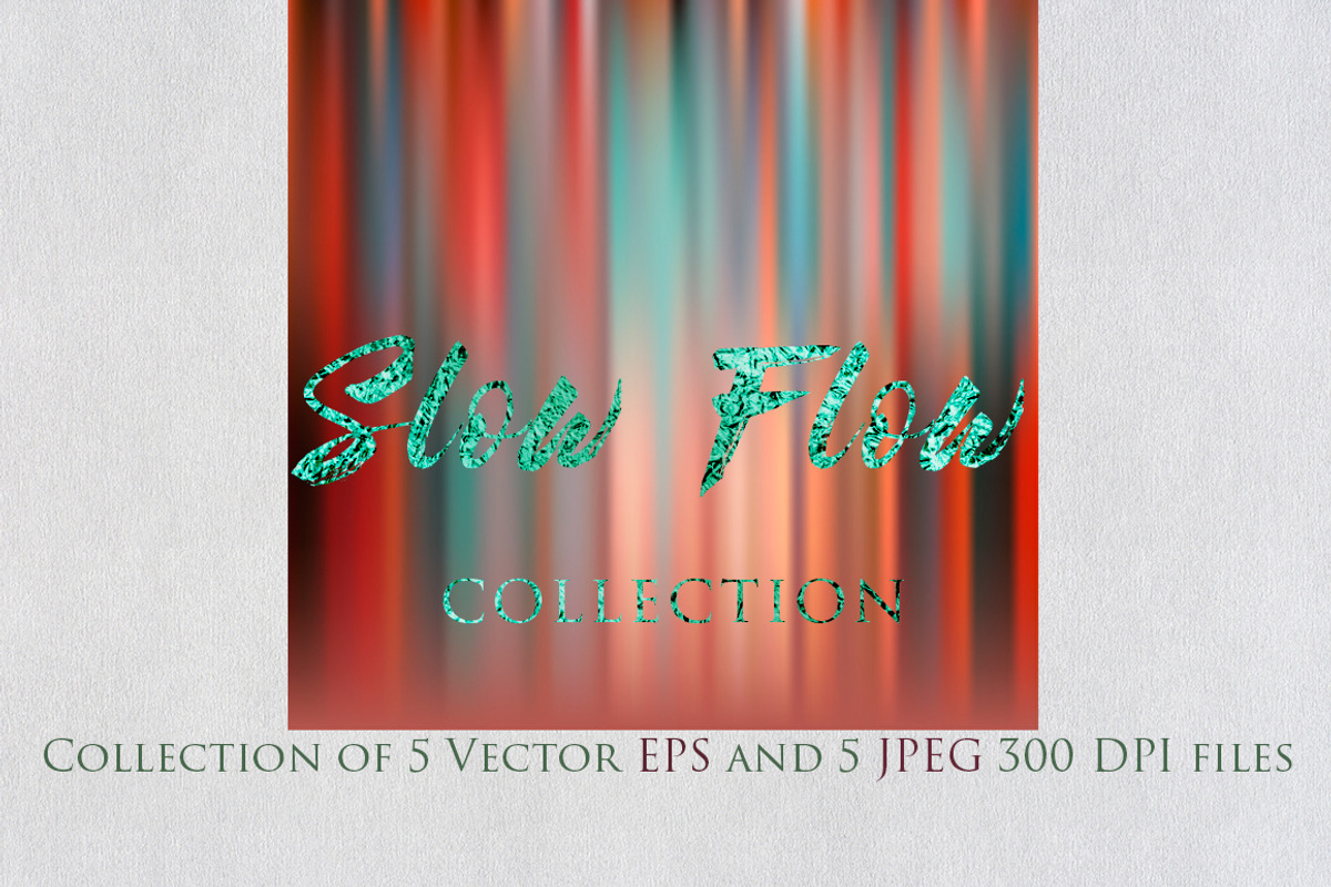 SLOW FLOW 4 collection textures set, a Texture Graphic by Futurel ...