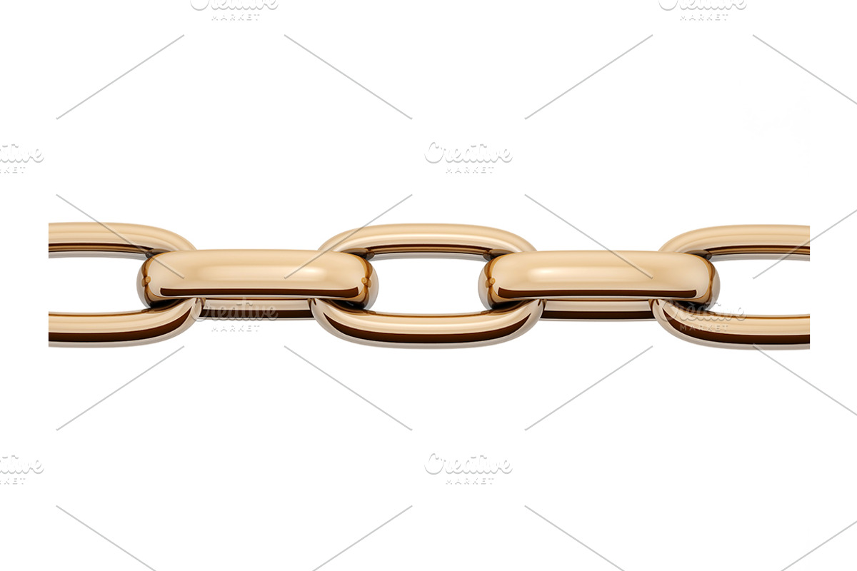Golden Chain, an Illustration by 3D Graphics Shop