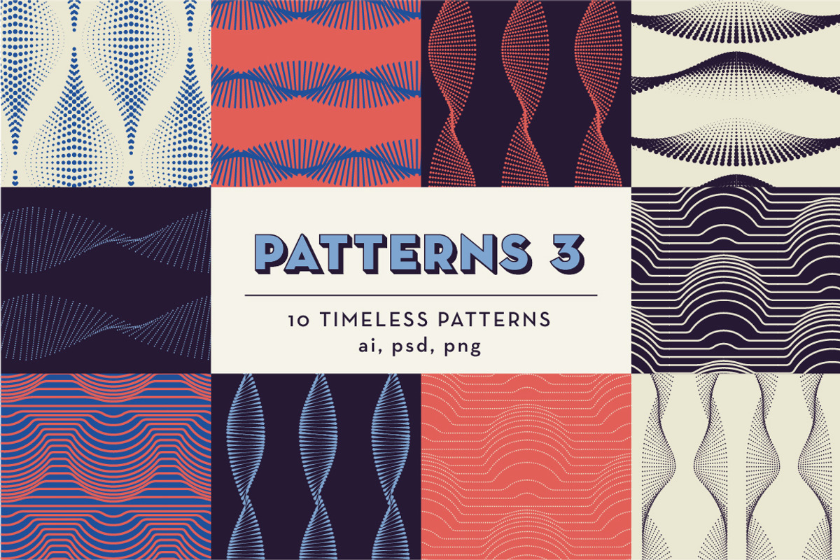 PATTERNS BUNDLE: 100 Geo Patterns, a Pattern Graphic by kloroform ...