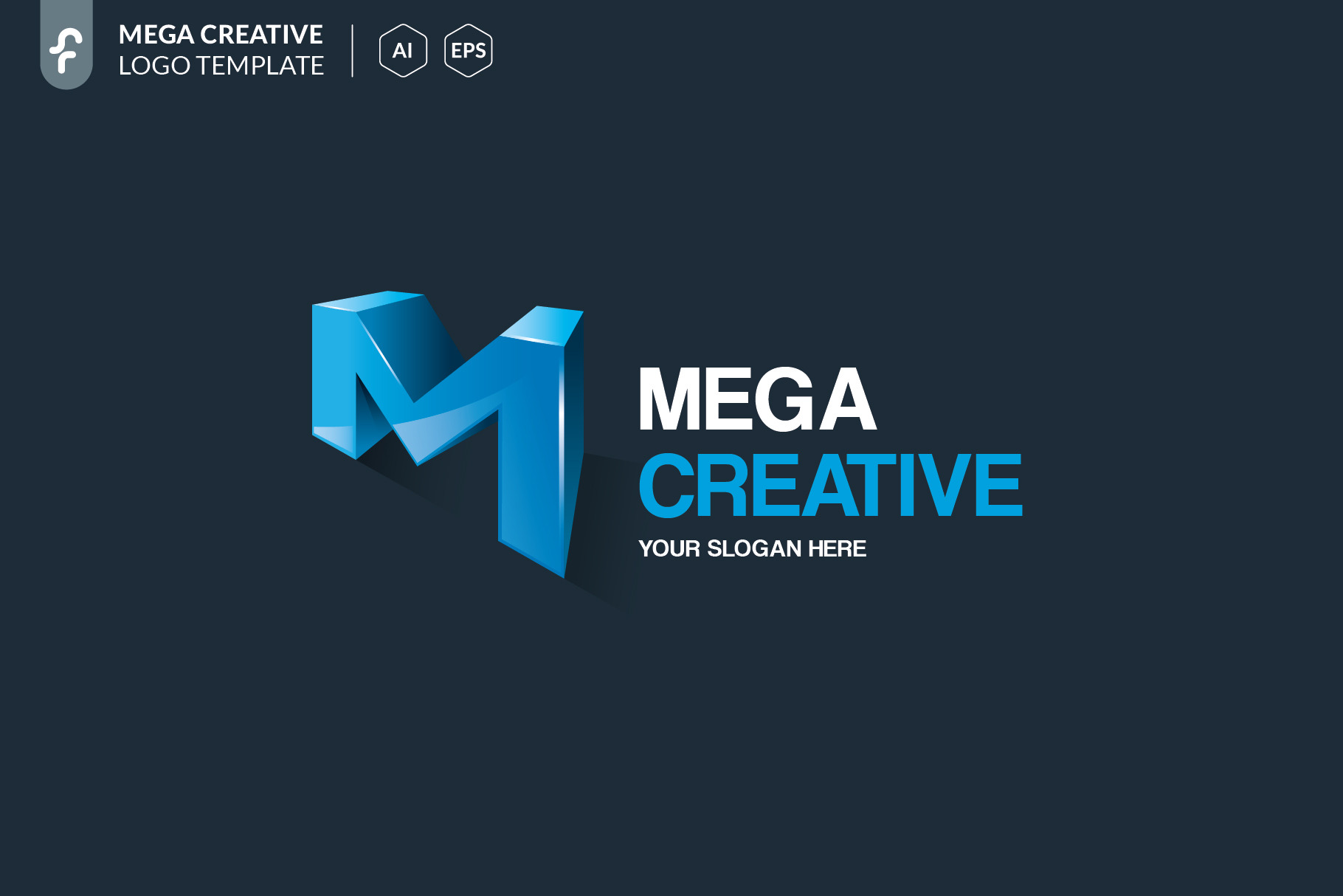 Mega Creative Logo, a Branding & Logo Template by ft.studio