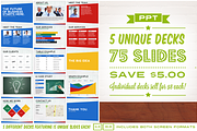 Mega PowerPoint Pres Deck Bundle, a Presentation Template by PitchStock