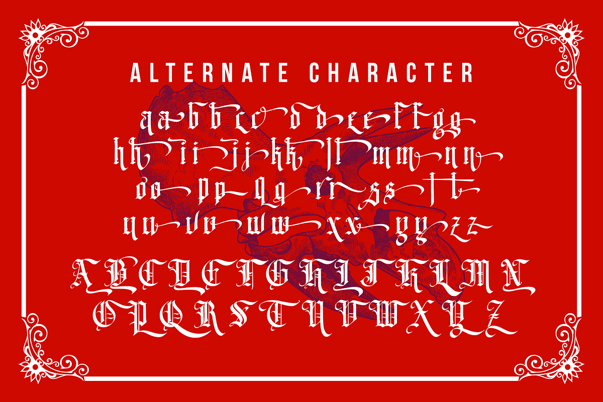 The Old Witch Blackletter