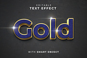 golden 3d typography text effect, a Layer Style Add-On by yokbisayok