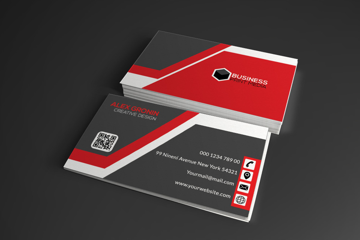 Business Card Multipurpose Templates, a Business Card Template by ...