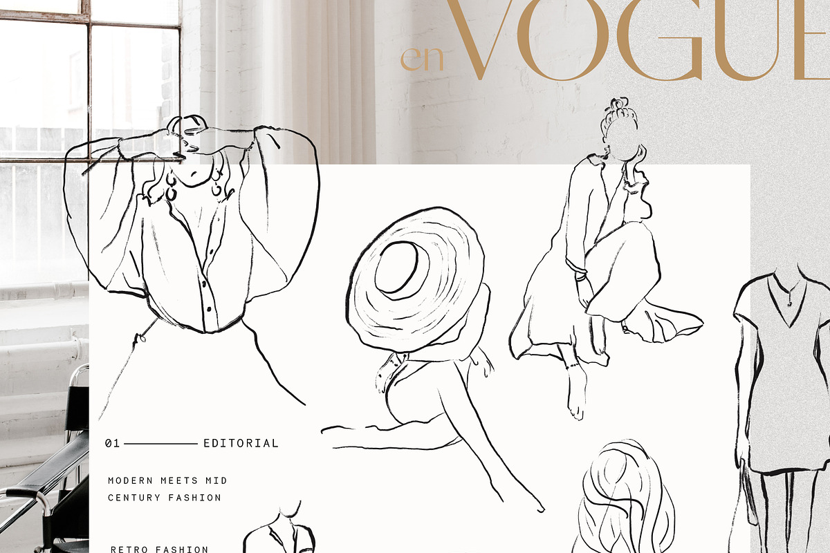 Modern Abstract Line Art Bundle