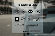 10 Automotive logo kit Williscreative