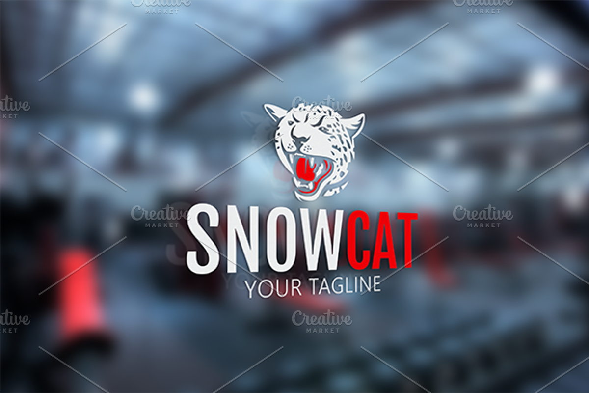 Snow Cat, a Branding & Logo Template by Steinar Logo