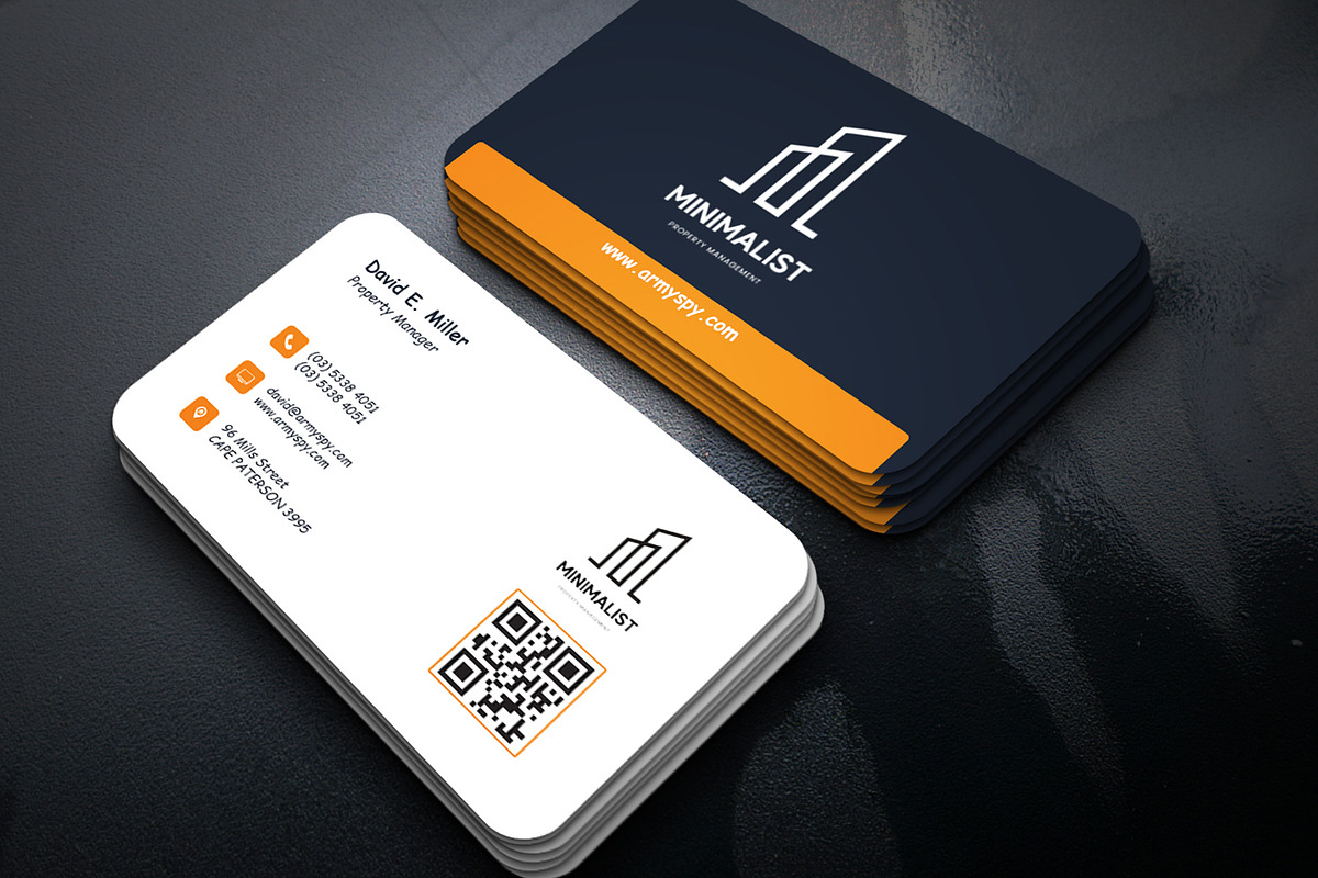Modern Premium Creative Double-Sided Business Card PSD