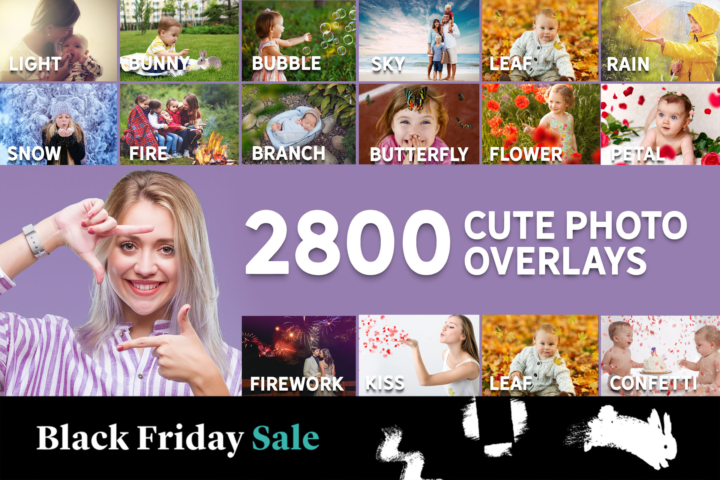 2800+ Photo Overlays Bundle+FREE UPD, an Action Add-On by PhotoEffects ...