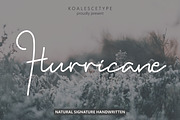 Hurricane Signature Handwritten | Script fonts ~ Creative Market