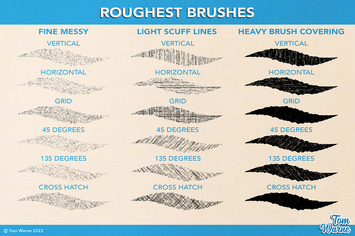 The Shading Lines Photoshop Brushpack