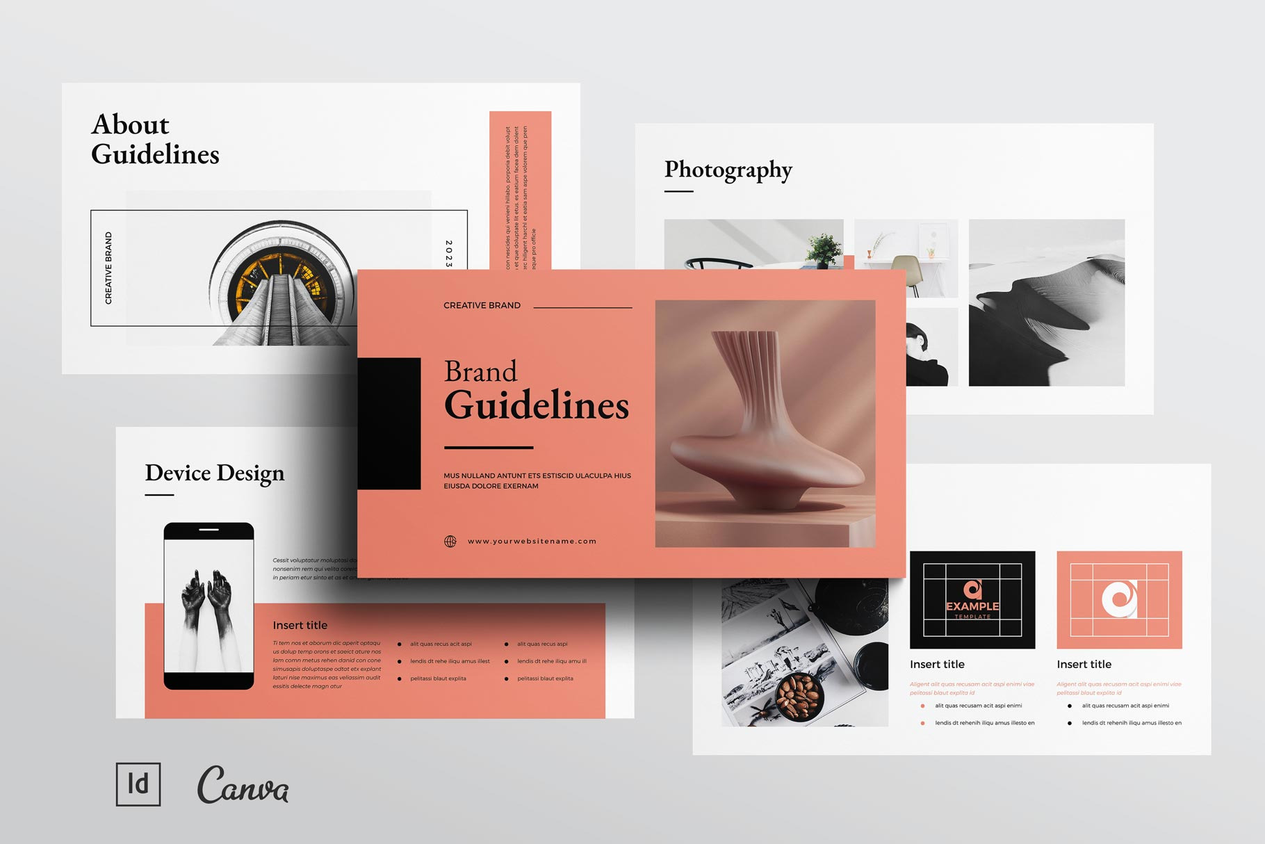 Brand Guidelines Presentation Design, a Presentation Template by ...