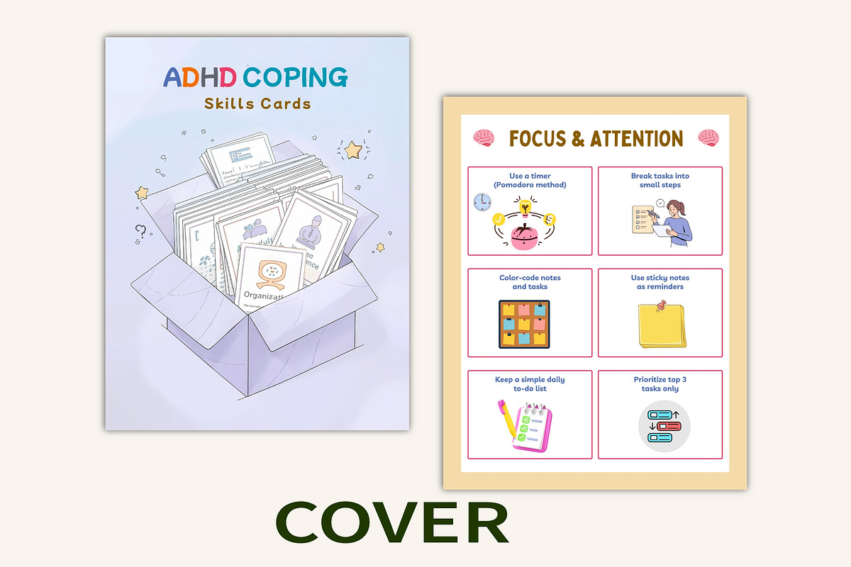 ADHD Coping Skills Cards