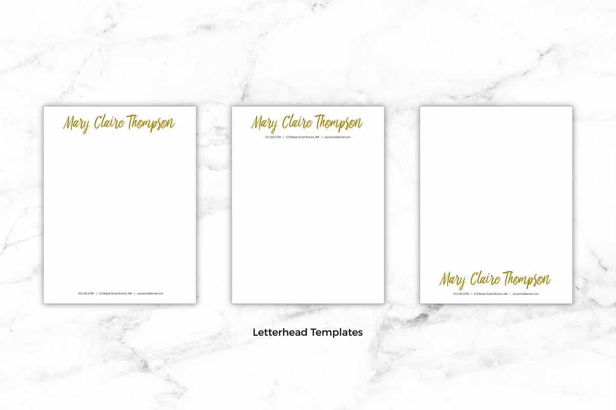 Resume Template/CV - Mary, a Resume Template by Resume Template Studio