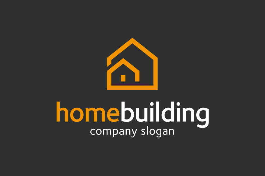 Home Building Logo, a Branding & Logo Template by brandphant