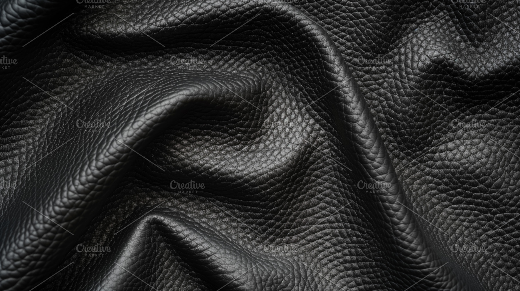 Black leather texture, a Background Photo by MistyDay | Creative Market