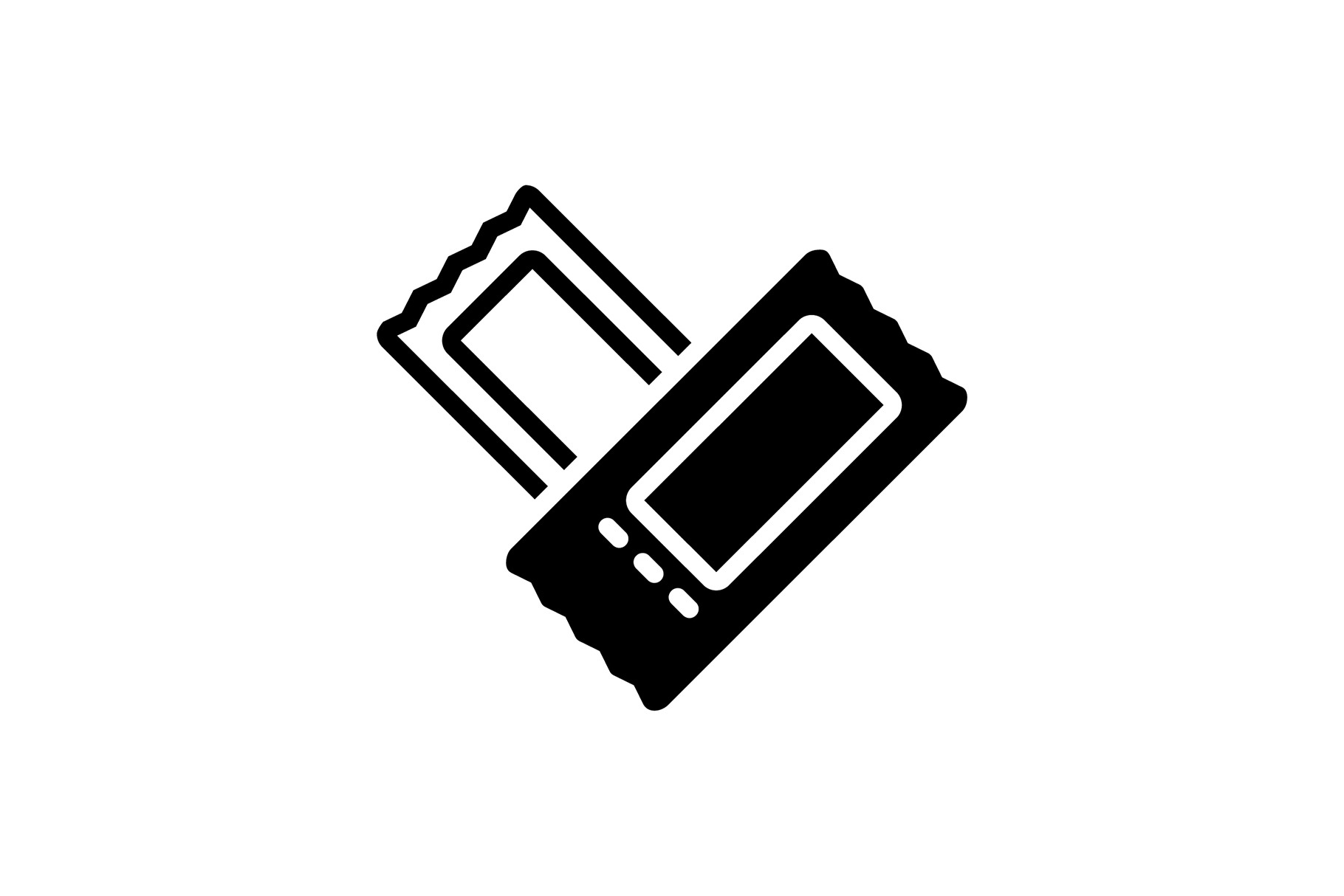 Ticket talon icon | Icons ~ Creative Market