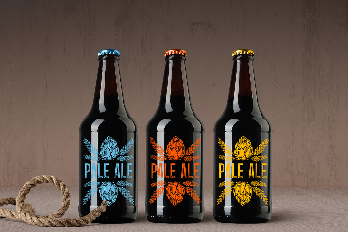 16 Beer Logos & Labels, an Icon by BarcelonaShop