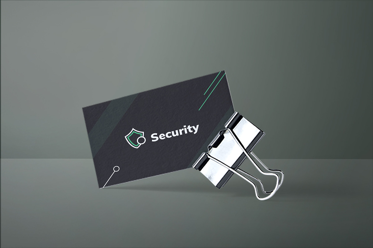 Security Services Business Card, a Business Card Template by TemplatesNow!