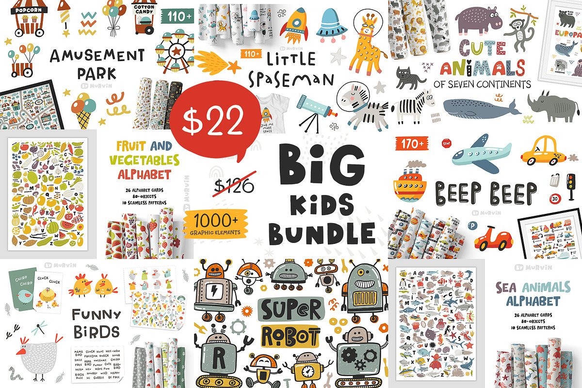 BIG KIDS BUNDLE - children collection