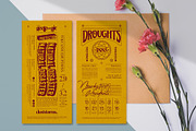 Typography Flyer Template, a Flyer Template by Wolfordeer