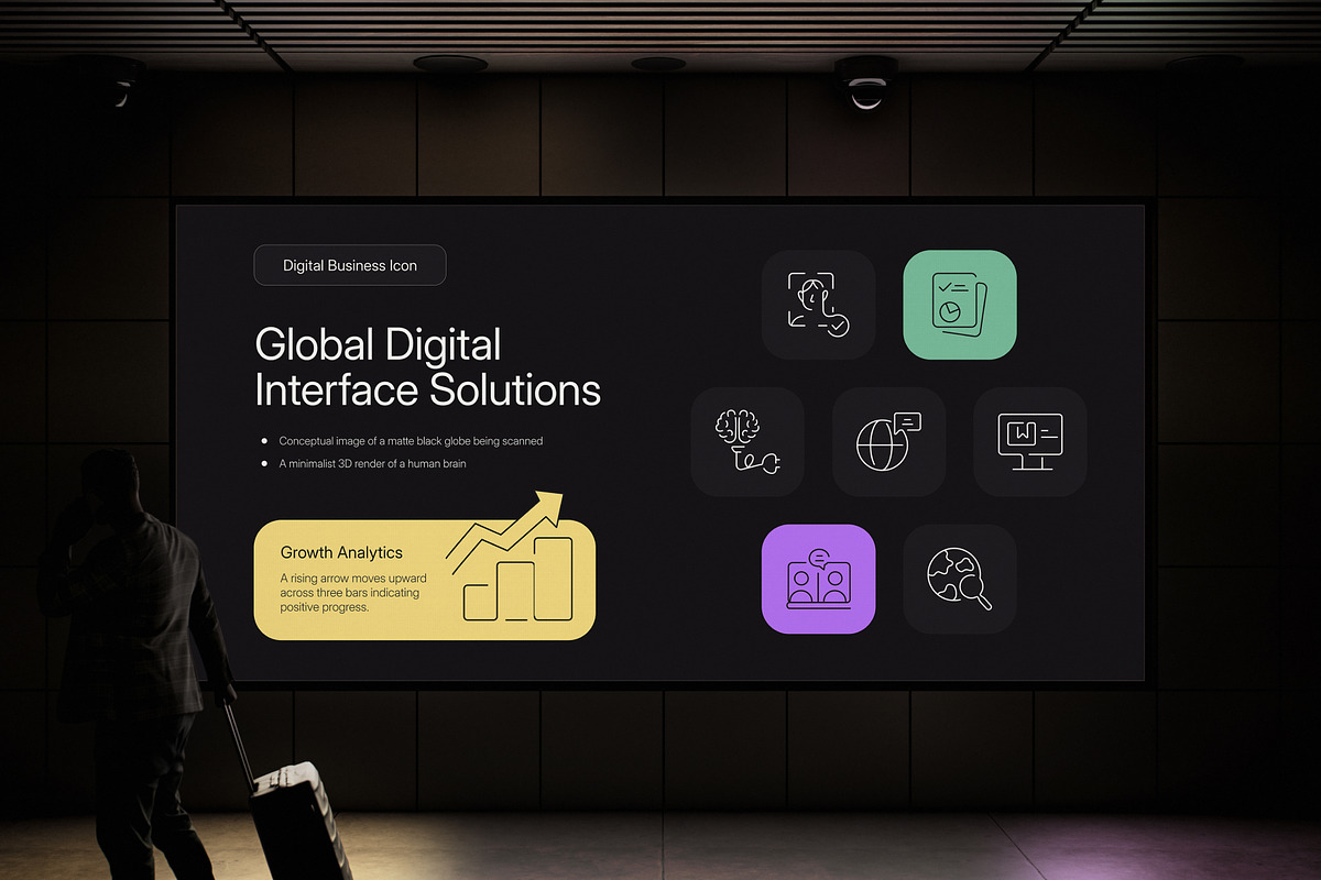 Digital Business Icons