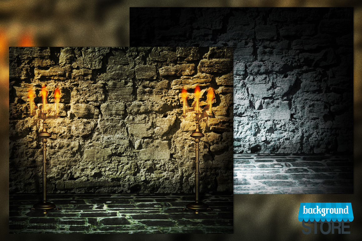 Stone Room Backdrop, a Background Graphic by Backgrounds Store