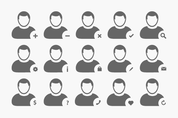 Human, User, Profile Avatar Vector, an Icon by TukTuk Design