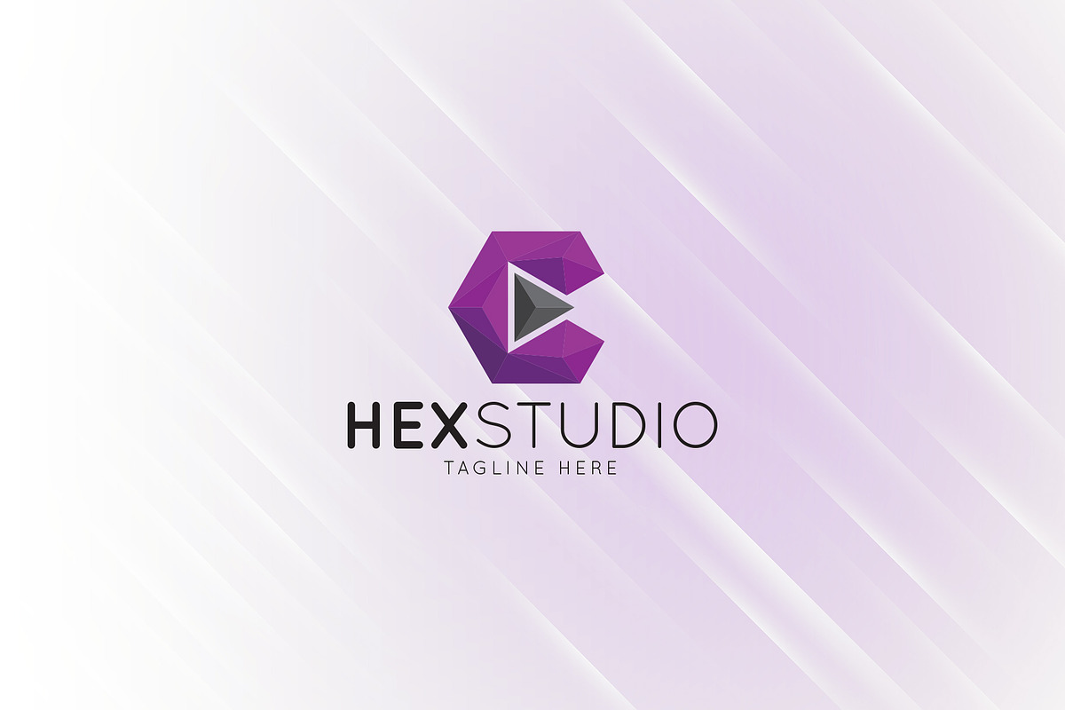 Hex studio logo - Studio logo, a Branding & Logo Template by Rasilvis_Studio