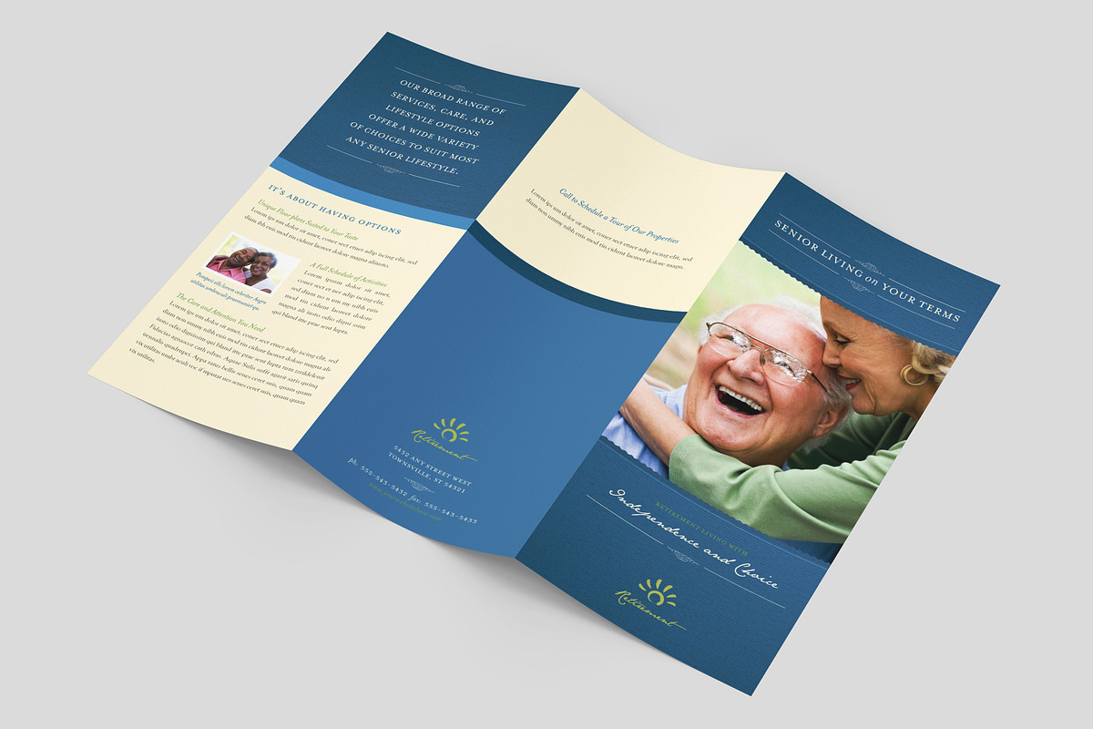 Senior Living Brochure Template