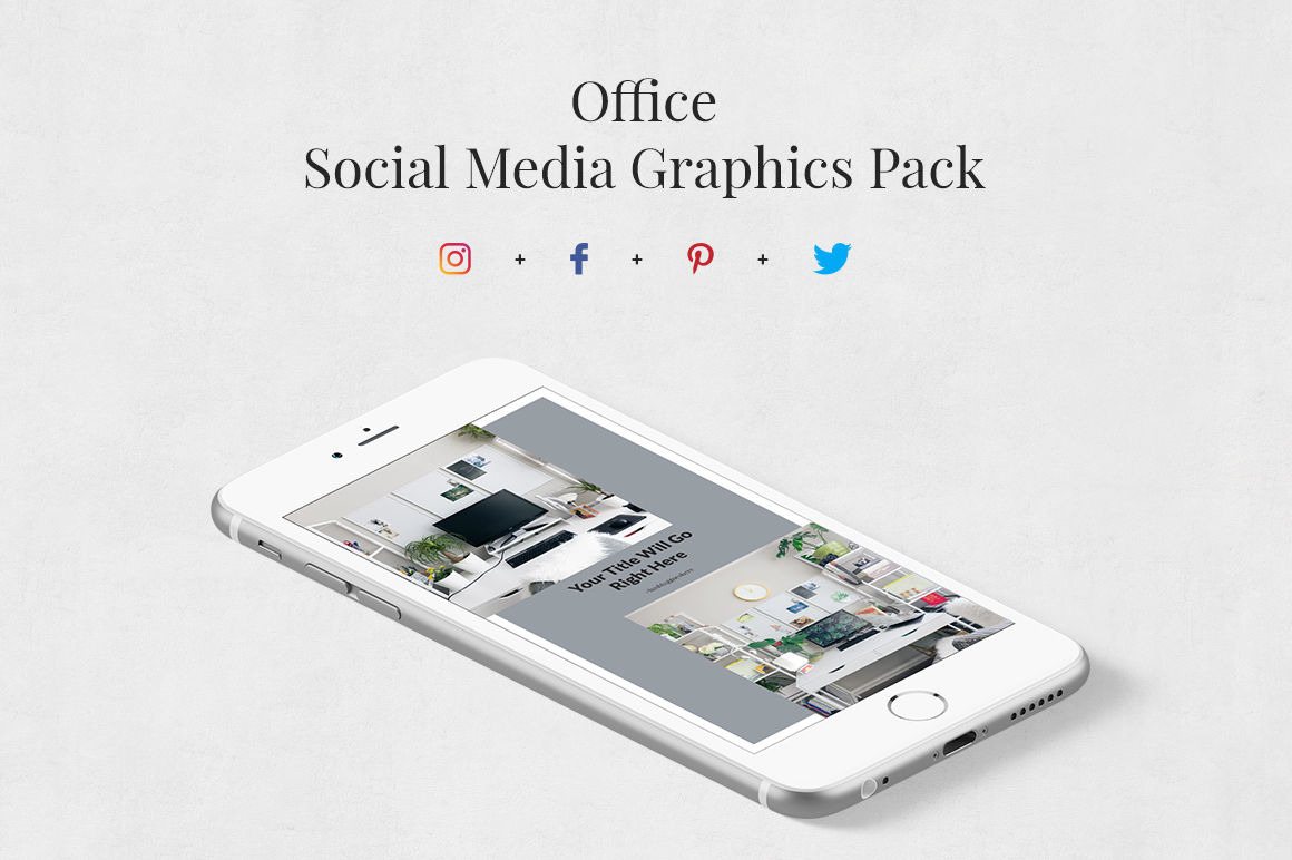 Office Pack, a Social Media Template by Social Corner Graphics