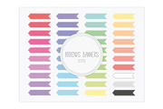 Arrows Banners - Stitch | Graphic Objects ~ Creative Market