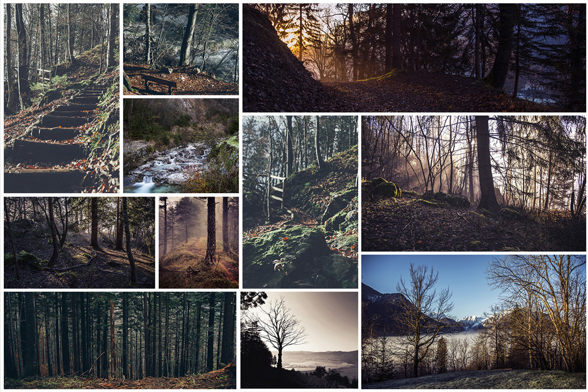 Mystic Autumn Photo Pack - 50 Images, a Templates & Theme by Dreamy Pixel