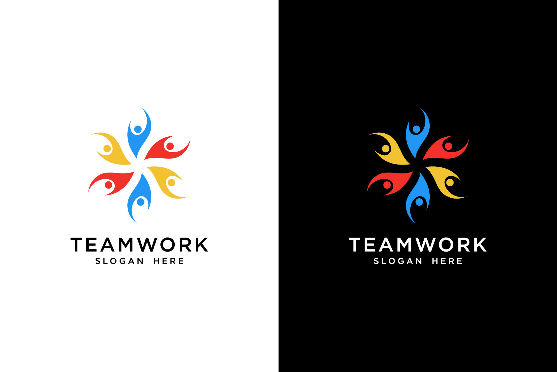 teamwork people community logo | Branding & Logo Templates ~ Creative ...