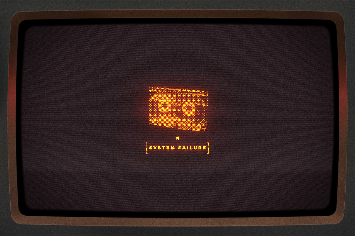 CRT Machine - Retro Monitor Effect, a Layer Style Add-On by bangingjoints