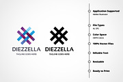 Diezzella Logo, a Branding & Logo Template by Design_Planet