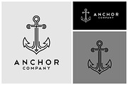 Simple Anchor Logo, a Branding & Logo Template by Atlantis Desain