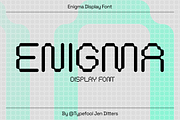Enigma | Display font