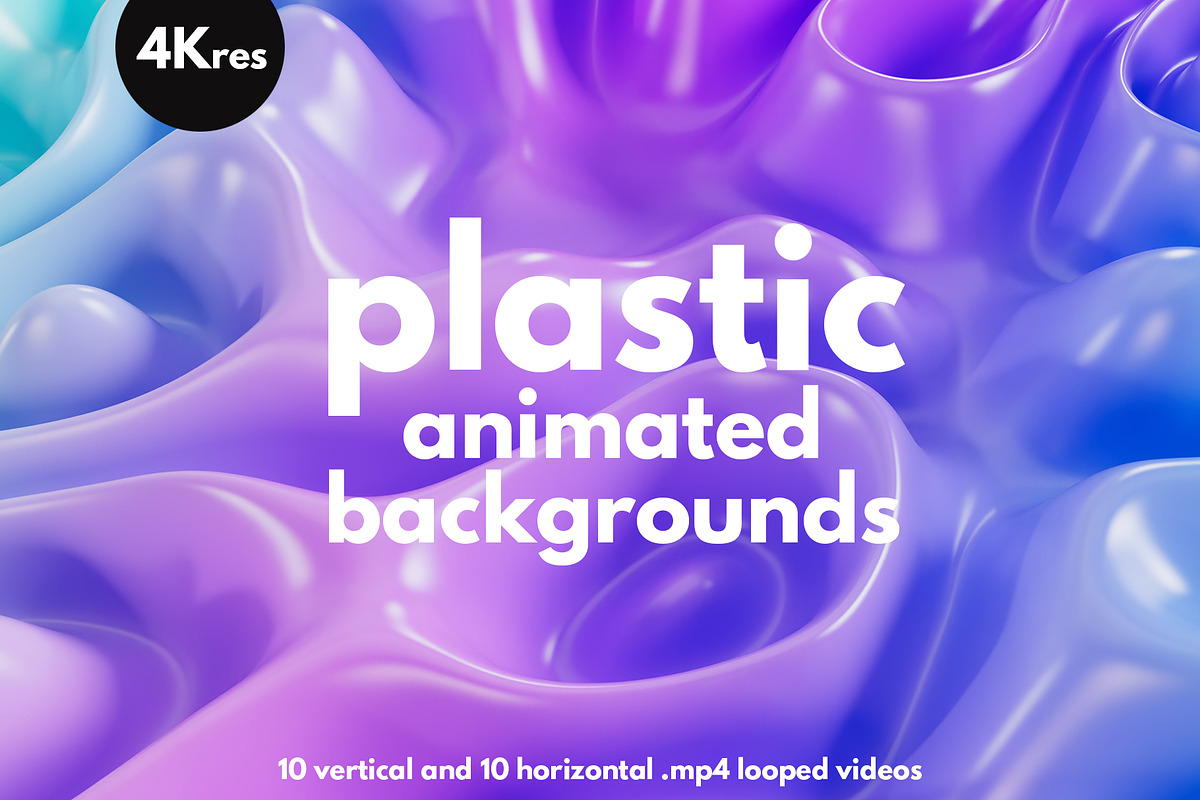 Plastic Loop Animated Backgrounds, a Graphic by LarysaZabrotskaya
